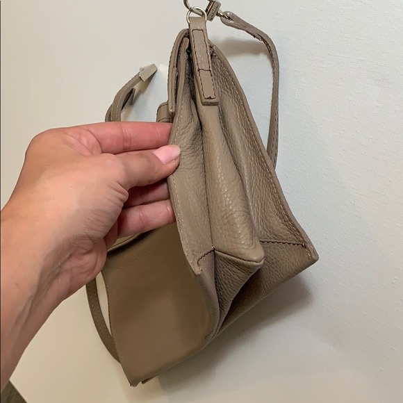 Prune | Bags | Prune Argentina Clutch Shoulder Bag Taupe Leather | Poshmark